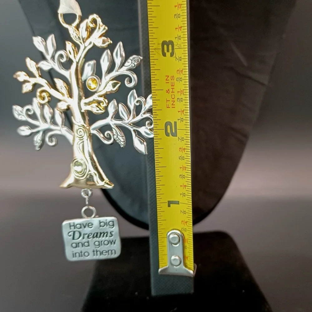 GANZ | Holiday | Tree Of Life Ganz Car Charm Twotone Gold Silver ...